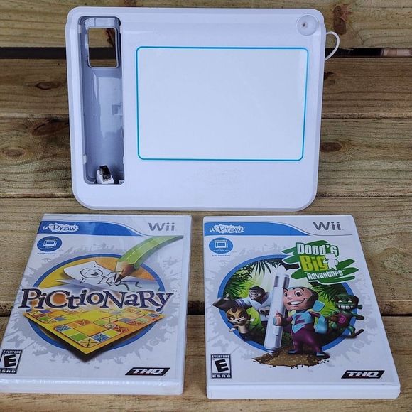Video Games & Consoles | Nintendowii Udraw Game Tablet W New Pictionary ...